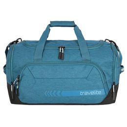 Travelite Herren Travelite Reisetasche &raquo;KICK OFF, verschiedene Gr&ouml;&szlig;en und Farben&laquo; Reisegep&auml;ck Sporttasche Freizeittasche mit Aufsteckfunktion blau B/H