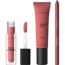 Catrice Damen Lipgloss-Set &raquo;THE GLOSS COLLECTIVE BERRY LIP SET&laquo; Lippen-Trio in Beerent&ouml;nen, ein nat&uuml;rlich gl&auml;nzendes Finish Einheitsgr&ouml;&szlig;e