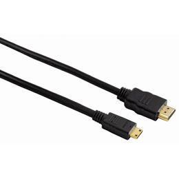 Hama HDMI-Kabel &raquo;High Speed HDMI -Kabel Stecker Typ A-Stecker Typ C (Mini) Ethernet,2 m&laquo; HDMI HDMI Typ C (Mini) 20 cm - Bandbreite 600 MHz - 