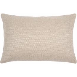 Pad Dekokissen &raquo;COLETTE&laquo; Made in Europe beige Leinen B/L: 60cm x 40cm, 1 Stk.
