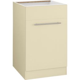 Wiho-K&uuml;chen wiho K&uuml;chen Sp&uuml;lenschrank &raquo;Unna&laquo; 50 cm breit, ohne Arbeitsplatte beige B/H/T: 50cm x 82cm x 57cm, T&uuml;ren: 1 Stk.