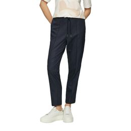 s.Oliver BLACK LABEL Damen s.Oliver BLACK LABEL Jogger Pants gepunktet, mit Stretch blau 36, N-Gr