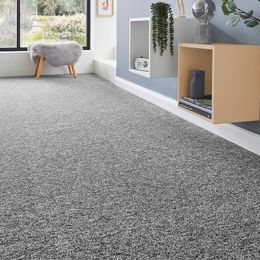 ANDIAMO Teppichboden &raquo;Matz, Schlinge, Gesamth&ouml;he 6 mm, Luxusklasse LC1&laquo; rechteckig meliert, Breite 400 cm oder 500 cm, strapazierf&auml;hig & pflegeleicht grau 