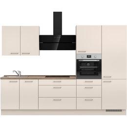 Nobilia K&uuml;chenzeile &raquo;"Laser II", NEU: individuell anpassbar mit gratis Profi-Beratung&laquo; vormontiert, 300 cm breit, optional mit verschiedenen E‐Ger&auml;te-