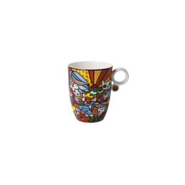 Goebel Tasse &raquo;Romero Britto - Garden&laquo; F&uuml;llmenge 0,4l bunt Fine China-Porzellan 11cm