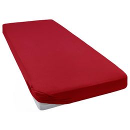 bellana Spannbettlaken &raquo;bellana deluxe mit Elasthan, Jersey 230 g/m&sup2;, Premium-Qualit&auml;t&laquo; mit 5% Elasthan, f&uuml;r Matratzen bis 35cm H&ouml;he, b&uuml;gelfrei, 
