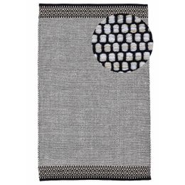 CarpetFine Teppich &raquo;Kelim Mia, auch als L&auml;ufer erh&auml;ltlich&laquo; rechteckig 6 mm H&ouml;he handgewebt, Baumwolle, Wendeteppich, Fleckerl, Bord&uuml;re, Wohnzimmer 