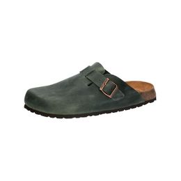 Lico Pantolette "Bioline Clog Leather" in Gr&uuml;n | Gr.: 38