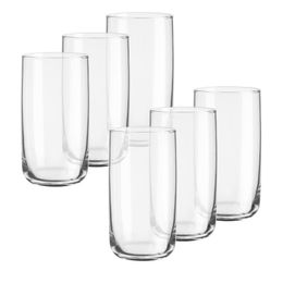 M&auml;ser M&Auml;SER Longdrinkglas &raquo;Iconic, Gl&auml;ser-Set&laquo; 6er Set transparent Glas &Oslash; 6,5cm x 12,5cm, 365ml, 6 Stk.
