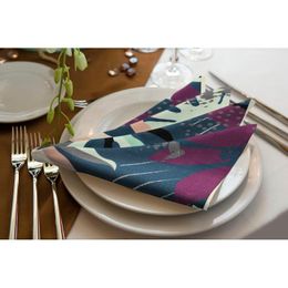 Adam Stoffserviette &raquo;Jungle&laquo; GOTS organic,zertifiziert durch CERES 0242Made in Germany bunt Obermaterial: 100% Baumwolle Bio-Baumwolle