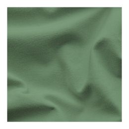 Schlafgut Bettbezug &raquo;Woven Satin&laquo; besonders dicht gewebt, Mix & Match: passender Kissenbezug erh&auml;ltlich gr&uuml;n Mako-Satin, Obermaterial: 100% Baumwolle B/L: 155cm