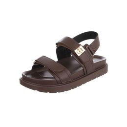 Ital-Design Sandale & Sandalette in Braun | Gr.: 37