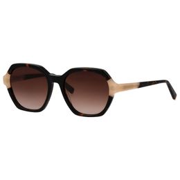 HUMPHREY&acute;S eyewear Humphrey ́s Eyewear Damen HUMPHREY ́S eyewear Sonnenbrille &raquo;Modell 588199&laquo; Form Feminin, Logoschriftzug auf B&uuml;gel, Kunststofffassung Einheitsgr&ouml;&szlig;e