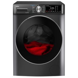 Amica Waschmaschine &raquo;WA 484 085 G&laquo; 8 kg 1400 U/min schwarz Automatisches Unwuchtsystem