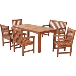 Merxx Garten-Essgruppe &raquo;Santos&laquo; beige Einheitsgr&ouml;&szlig;e
