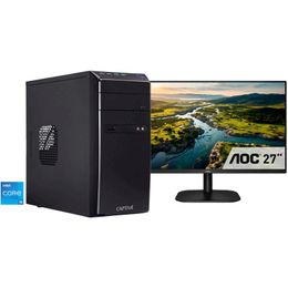 Captiva Business-PC-Komplettsystem &raquo;Power-Starter I98-579 TFT Bundle&laquo; 68,6 &prime;&prime; Intel Core i5 Intel 8 GB RAM 1.000 GB SSD ohne Windows