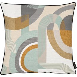 Apelt Dekokissen &raquo;Arco&laquo; blau Polyester B/L: 45cm x 45cm, 1 Stk.