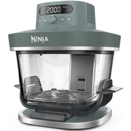 Ninja Hei&szlig;luftfritteuse &raquo;CRISPi PRO 7-in-1 Glas-Air-Fryer - Beige AS101EULG&laquo; 2050 W 7 Kochfunktionen, Vorbereitung, Zubereitung + Aufbewahrung von 