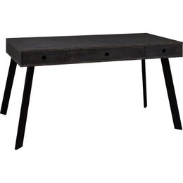 M&auml;usbacher Schreibtisch &raquo;Big System Office&laquo; Breite 140 cm schwarz B/H/T: 140cm x 65cm x 70cm