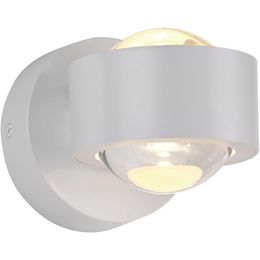 Sch&ouml;ner Wohnen Kollektion SCH&Ouml;NER WOHNEN-Kollektion LED Wandleuchte &raquo;CHIA&laquo; LED-Board 1 Stk. Warmwei&szlig; SCH&Ouml;NER WOHNEN Kollektion, Up- und Downlight 2, H: 9,3cm, 1 Stk.