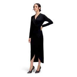 Vera Mont Damen Abendkleid "Damen mit V-Ausschnitt", schwarz, Gr. 36, Obermaterial: 95% Polyester, 5% Elasthan. Futter: 100% Polyester, Kleider
