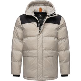 Ragwear Herren Steppjacke "Mikkesh", grau, Basic, Gr. XXL, Obermaterial oben: 100% Polyester. Obermaterial unten: 100% Nylon. Innenfutter: 100%