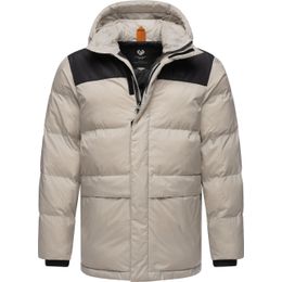 Ragwear Herren Steppjacke "Mikkesh", grau, Basic, Gr. XXXL, Obermaterial oben: 100% Polyester. Obermaterial unten: 100% Nylon. Innenfutter: 100%