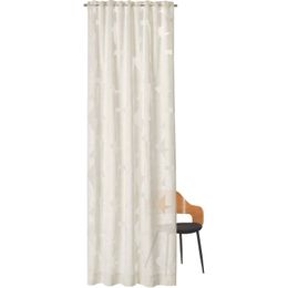 Sch&ouml;ner Wohnen Kollektion SCH&Ouml;NER WOHNEN-Kollektion Vorhang &raquo;Deep&laquo; verdeckte Schlaufen 1 Stk. tlg. wei&szlig; Ausbrenner, Baumwolle, Polyester, Viskose 250cm, verdeckte Schlaufen, 