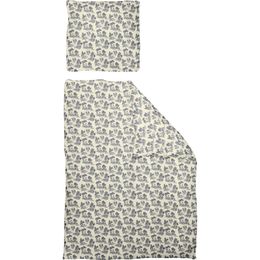 Adam Bettw&auml;sche &raquo;Good Old Days&laquo; 2 Stk. aus 100 % Bio-Baumwolle, 2 teilig - Bettw&auml;sche Set blau Renforc&eacute;, Obermaterial: 100% Baumwolle B/L: 155cm x 200cm, 1