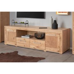 VOGL M&ouml;belfabrik Lowboard Breite 184 cm braun B/H/T: 184cm x 55cm x 50cm