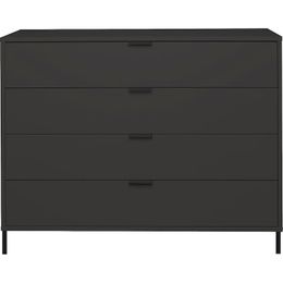 M&auml;usbacher Kommode &raquo;Bonnie&laquo; Kommode mit Quadratgestell grau Holzwerkstoff B/H/T: 119cm x 100cm x 45cm, 4 Stk.