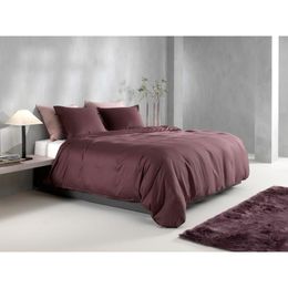 ZO HOME Bettw&auml;sche &raquo;Zohome Baumwolle Mako-Satin Bettw&auml;sche Satinado&laquo; 2 Bettw&auml;sche aus 100% Baumwolle, hochwertige Mako-Satin, ab 135x200 cm. braun 