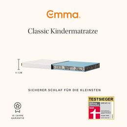 EMMA Kindermatratze &raquo; Kindermatratze, atmungsaktiv & waschbar bei 60&deg;C&laquo; 11 cm hoch Raumgewicht: 36 kg/m&sup3; 1-tlg., 1 Stk. tlg. 60 x 120cm & 70 x140cm, 