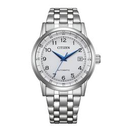 Citizen Herren Automatikuhr &raquo;Automatik Classic&laquo; Armbanduhr, Herrenuhr, Edelstahlarmband, analog, Big Date Einheitsgr&ouml;&szlig;e