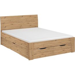 Rauch Bett &raquo;Einzelbett Doppelbett Stauraum FLEXX Breiten 90/140/180 cm&laquo; Einzelbett Doppelbett Stauraum FLEXX Breiten 90/140/180 cm braun Liegefl&auml;che 