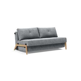 INNOVATION LIVING Schlafsofa &raquo;Cubed Klappsofa, hochwertige Schlaffunktion, Design und extra Komfort&laquo; Frontauszug, sehr platzsparend, abgewinkelt 