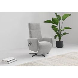OTTO home TV-Sessel &raquo;Rochelle, inkl. Kopfteilverstellung & 360&deg; Drehfunktion&laquo; 1 Stk. tlg. wahlweise mit 2 Motoren, Akku & Aufstehhilfe grau 100% 