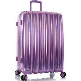Heys Herren Hartschalen-Trolley &raquo;Astro, verschiedene Gr&ouml;&szlig;en und Farben&laquo; 104 l 4 Rollen Reisegep&auml;ck TSA Schloss Volumenerweiterung lila B/H/T: 51cm x 