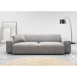 Home Affaire Big-Sofa &raquo;Glimminge auch in Breitcord, Feincord + Easy care-Bezug,&laquo; besondere Kedern&auml;hte Zierkissen grau 12% Polyaxryl, 88% Polyester B/H