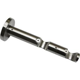 Gardinia Tr&auml;ger &raquo;Doppel-Kombitr&auml;ger offen&laquo; Serie Einzelprogramm Chicago &Oslash; 20 mm silber L: 8cm