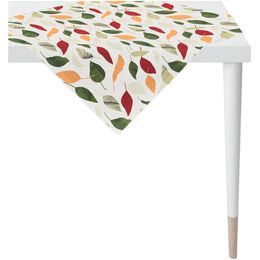 Apelt Mitteldecke &raquo;3406&laquo; orange Baumwolle, Polyester B/L: 100cm x 100cm, 1 Stk., quadratisch