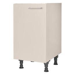 Nobilia Sp&uuml;lenschrank &raquo;"Laser", Ausrichtung w&auml;hlbar, vormontiert, in den Breiten&laquo; 45 und 60 cm, mit h&ouml;henverstellbaren Sockelf&uuml;&szlig;en B/H/T: 45cm x 87cm 