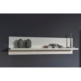 OTTO home Wandboard &raquo;Piano&laquo; (H/B): 29,7/89,7cm, hochwertig UV lackiert beige Holzwerkstoff B/H/T: 89,7cm x 29,7cm x 21,2cm