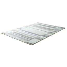 Theko Teppich &raquo;MONTANA LUXURY 973-15&laquo; rechteckig 13 mm H&ouml;he Seidenoptik, Obermaterial: 100% Viskose grau Viskose B : 70cm 1 Stk., 13mm, L: 140cm