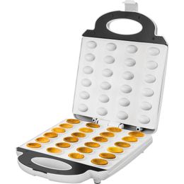 Unold Elektro Zaubernussb&auml;cker &raquo;48360&laquo; 1400 W wei&szlig; Einheitsgr&ouml;&szlig;e
