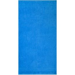 Dyckhoff Badet&uuml;cher &raquo;Kristall&laquo; mit Bord&uuml;ren blau Frottier, Obermaterial: 100% Baumwolle B/L: 70cmx140cm, 1 Stk., Frottier