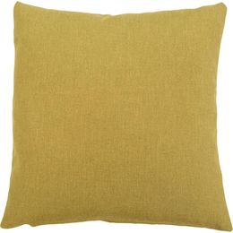 G&ouml;zze Dekokissen &raquo;Milano&laquo; mit Rei&szlig;verschluss, Kissenh&uuml;le ohne F&uuml;llung, 2 St&uuml;ck gr&uuml;n Polyester B/L: 40cm x 40cm, 2 Stk.