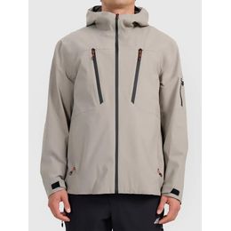 4F Funktionsjacke in Grau - 55% | Gr&ouml;&szlig;e M | Herren-outdoorjacken