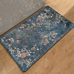 Gino Falcone Badematte &raquo;Aquata GF-165, Badvorleger, Badezimmer Teppich&laquo; H&ouml;he 7 mm rutschhemmend beschichtet fu&szlig;bodenheizungsgeeignet Badteppich, bedruckt, Blumen 