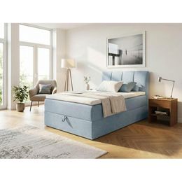 ED EXCITING DESIGN Boxbett &raquo;"Granada" inkl. Bettkasten und Topper&laquo; erh&auml;ltlich in den Gr&ouml;&szlig;en 120x200cm, 160x200cm & 180x200cm 100% Polyester Webstoff, 